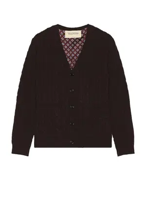 Valentino Garavani Cardigan - Middle Brown