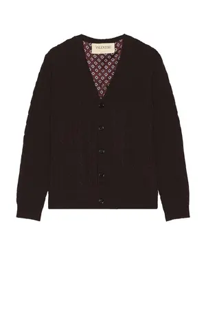 Valentino Garavani Cardigan - Middle Brown