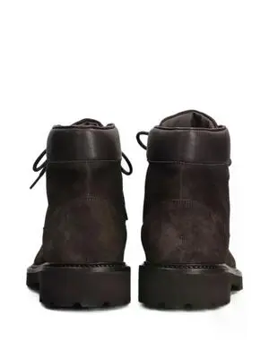 COMMON PROJECTS Lace-up Suede Ankle Boots