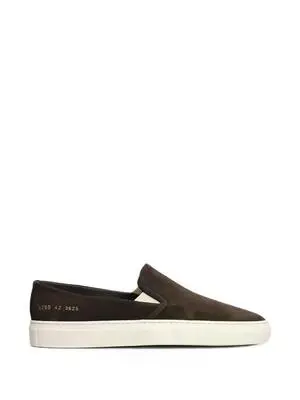 COMMON PROJECTS Suede Slip-on Sneakers