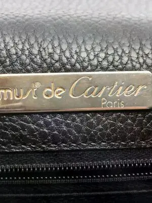 Cartier 20th Century Leather Must De Shoulder Bag