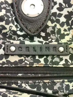 Celine 20th Century Macadam Denim Tote Bag
