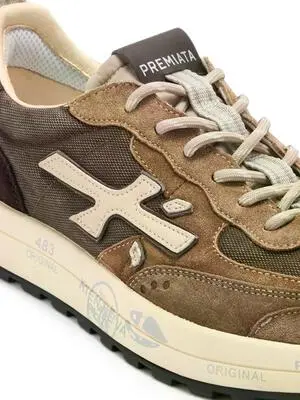 Premiata Nous Panelled Sneakers