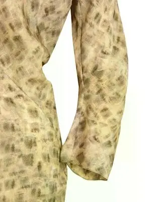 CORTANA Anthea Abstract-print Maxi Dress