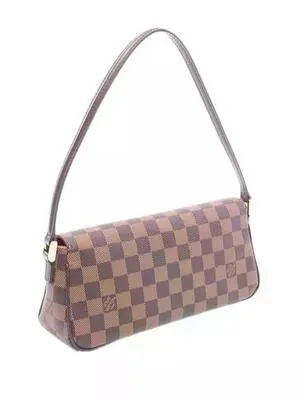 LOUIS VUITTON 2002 Damier Ebene Recoleta Shoulder Bag