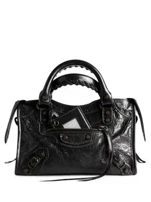 Balenciaga Mini Le City Tote Bag - Black