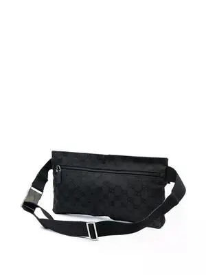 Gucci 2000-2015 Gg Canvas Double Pocket Belt Bag