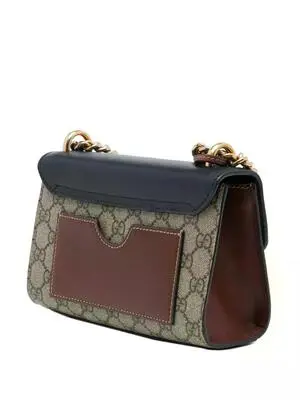 Gucci 2016-2026 Small Gg Supreme Padlock Crossbody Bag