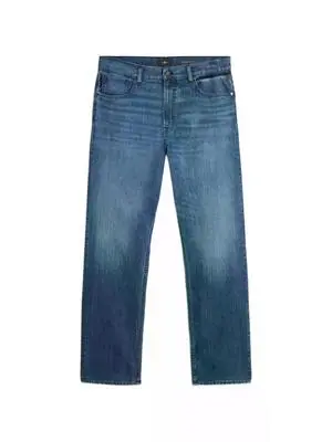 7 For All Mankind Airweft Modern Straight-leg Jeans - Blue