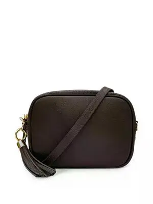 APATCHY LONDON The Tassel Leather Crossbody Bag - Brown
