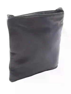 Loewe 2002-2026 Leather Anagram Flat Crossbody Bag