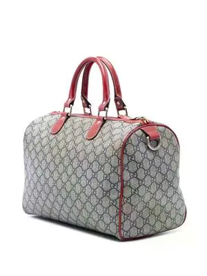 Gucci 2016-2026 Medium Gg Supreme Joy Tattoo Heart Boston Bag