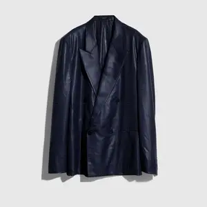 Gucci Prince Of Wales Chintzed Wool Jacket