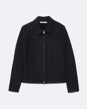 ALLSAINTS Carlow Slim-fit Wool-blend Jacket - Blue