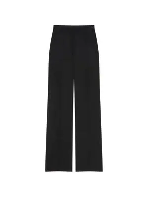 Givenchy Tailored Cigarette Pants In Wool - Black