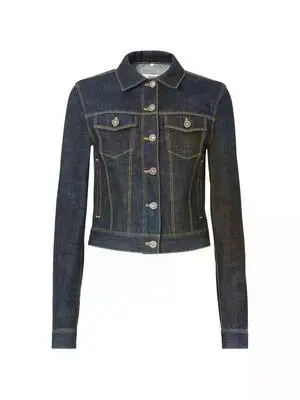 Fendi Logo-patch Denim Jacket