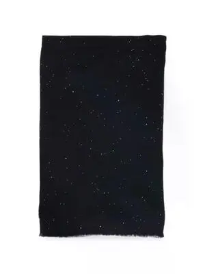 Faliero Sarti Raissa Sequin-embellished Scarf - Black
