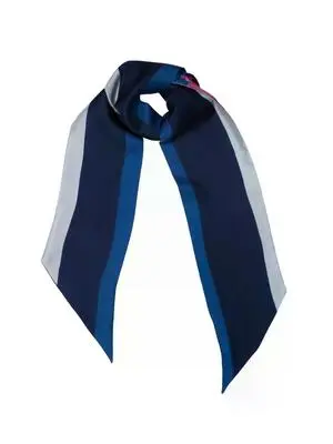 ELIZABETTA Lia Silk Scarf - Blue