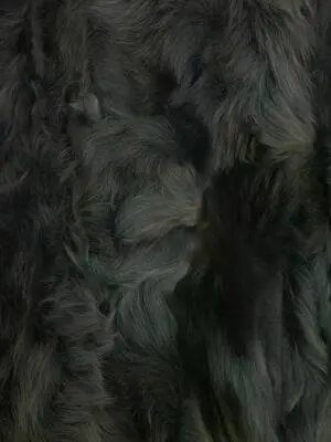 YVES SALOMON Hooded Shearling Jacket