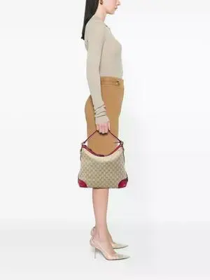 Gucci 2016-2026 Small Gg Canvas Miss Gg Hobo Satchel