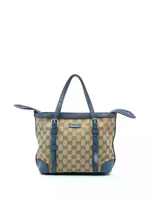 Gucci 2016-2026 Gg Canvas Satchel - Neutrals