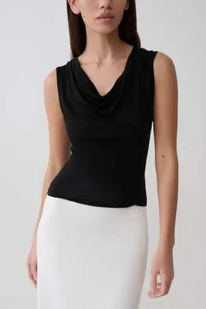 Meshki Ciaran Sleeveless Sheer Top