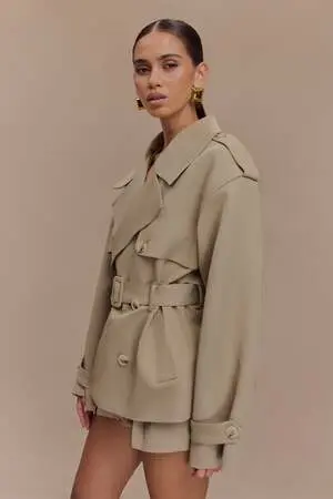 Meshki Alden Short Trench Jacket