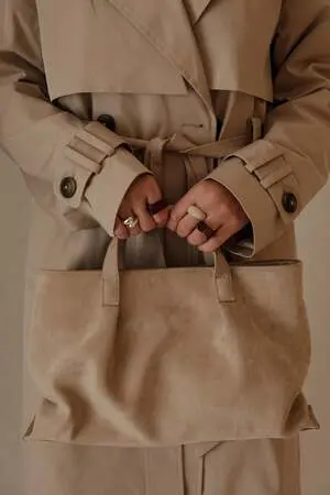 Meshki Baylor Faux Suede Bag