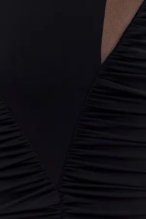 Meshki Louanne Slinky Long Sleeve Maxi Dress