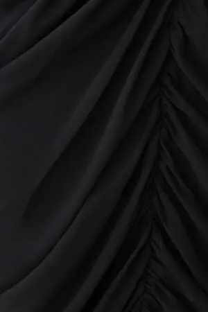 Meshki Micaela Chiffon Gathered Maxi Dress