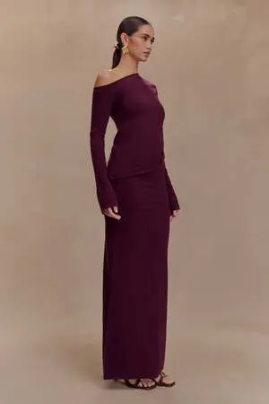 Meshki Miles Knit Maxi Skirt