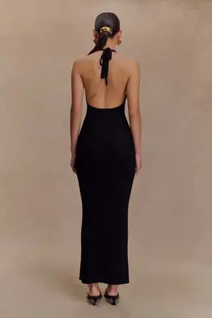 Meshki Ayella Cowl Knit Maxi Dress