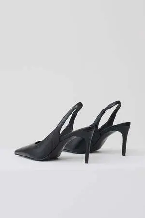 Meshki Samar Pointed Sling Back Heels