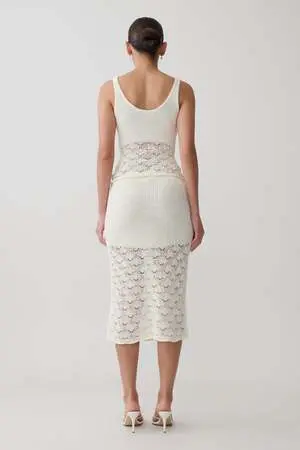 Meshki Atlantis Crochet Knit Top
