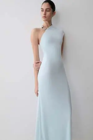 Meshki Oden Slinky Maxi Dress With Hardware