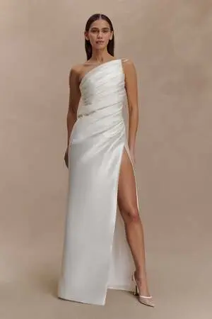 Meshki Francine One Shoulder Maxi Dress