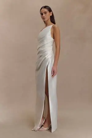 Meshki Francine One Shoulder Maxi Dress