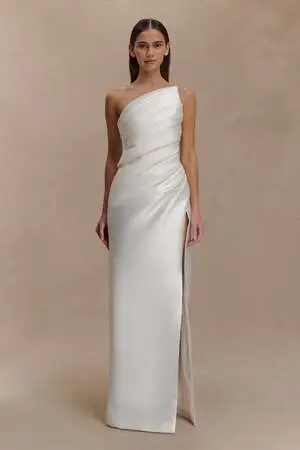 Meshki Francine One Shoulder Maxi Dress