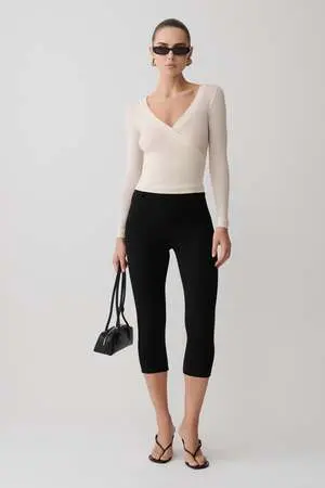 Meshki Lumi Long Sleeve Mesh Top