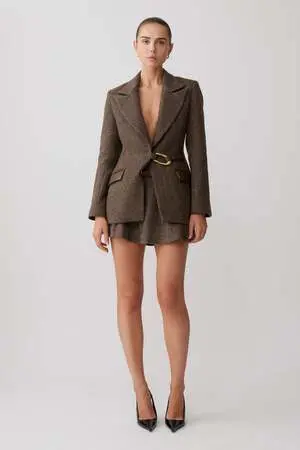 Meshki Romy Mini Skirt With Hardware