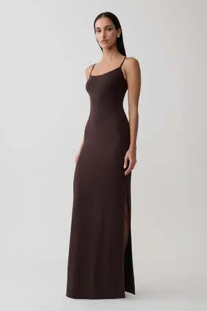 Meshki Erve Peached Jersey Maxi Dress