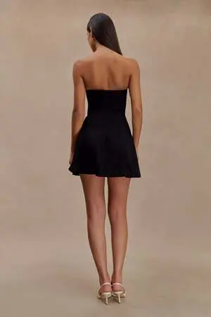 Meshki Indiana Strapless Suiting Mini Dress