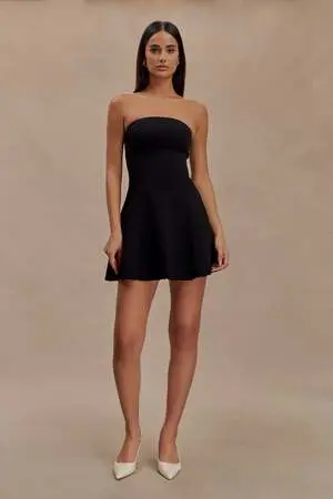Meshki Indiana Strapless Suiting Mini Dress