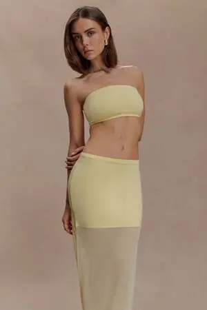 Meshki Tanyel Knit Bandeau Top