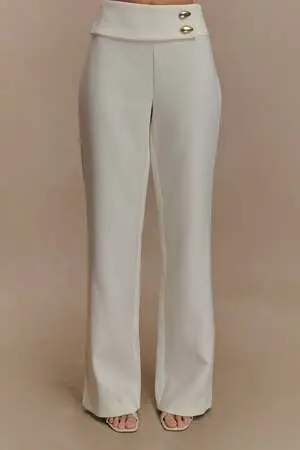 Meshki Lindie Straight Leg Suiting Pants