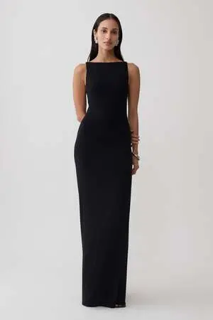 Meshki Yura Backless Twist Maxi Dress