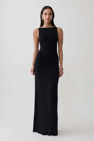 Meshki Yura Backless Twist Maxi Dress