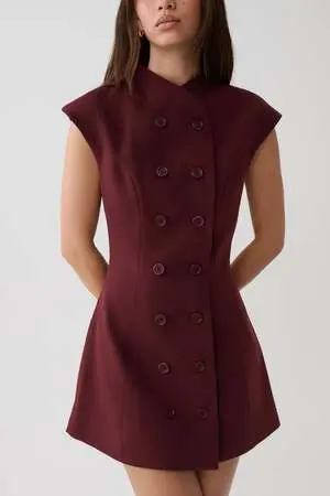 Meshki Luciana Suiting Mini Dress