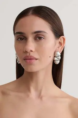 Meshki Marney Four/stack Pebble Earrings