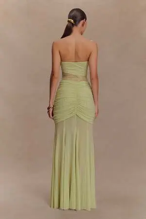 Meshki Khadijah Lace And Mesh Maxi Dress